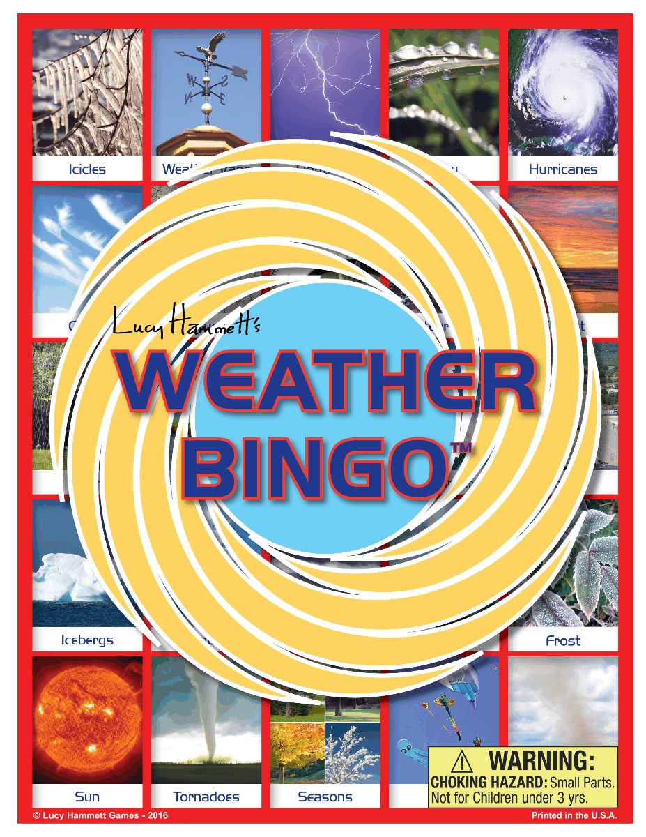 Weather Bingo – Lucy Hammett Games